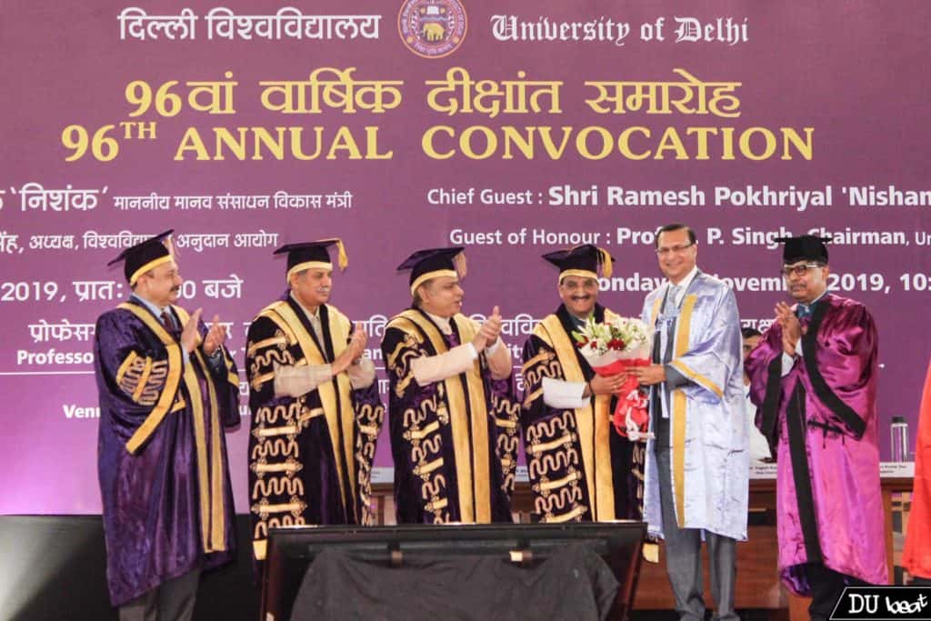 DU Hosts 96th Annual Convocation Ceremony - DU Beat - Delhi University ...